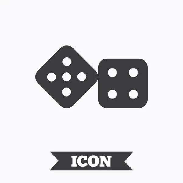 Símbolo dados imágenes de stock de arte vectorial | Depositphotos