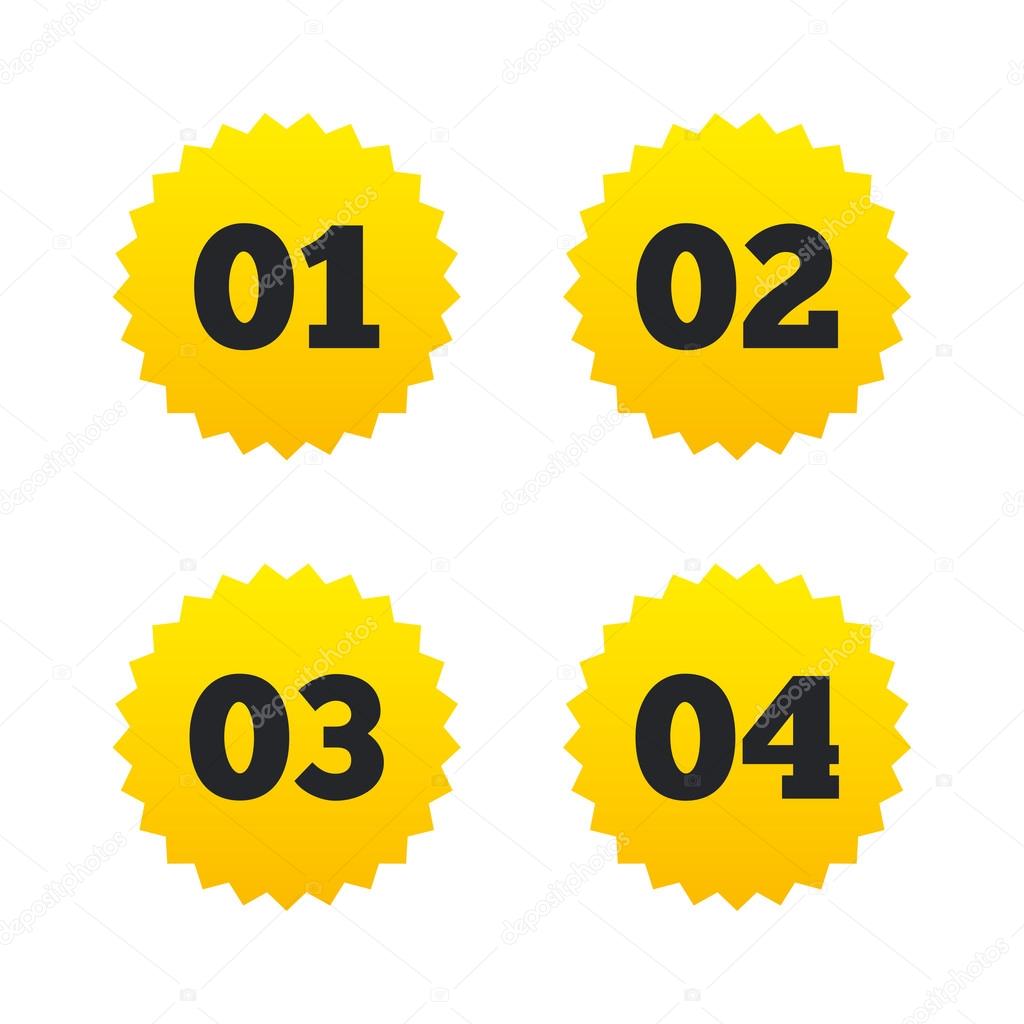 Step one, two, three icons. — Stock Vector © Blankstock #120171992