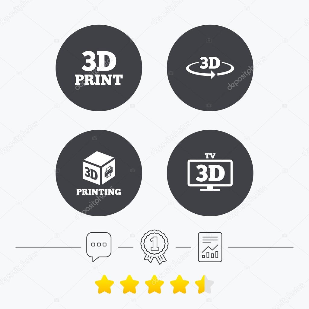 3D sign icons Stock Vector by ©Blankstock 120178092