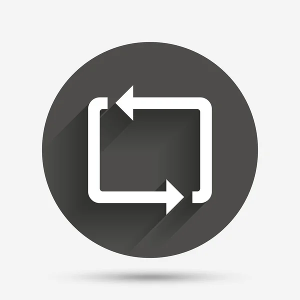 Rotation icon. Repeat symbol. Stock Vector by ©Blankstock 111431688