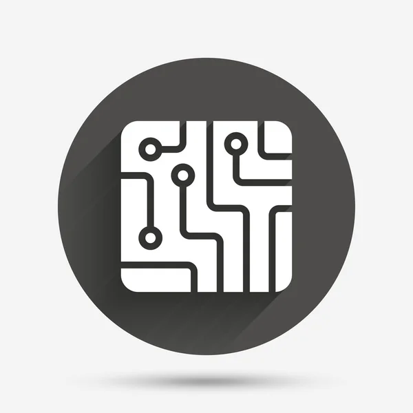 Circuit board sign icons Stock Vector by ©Blankstock 96966710