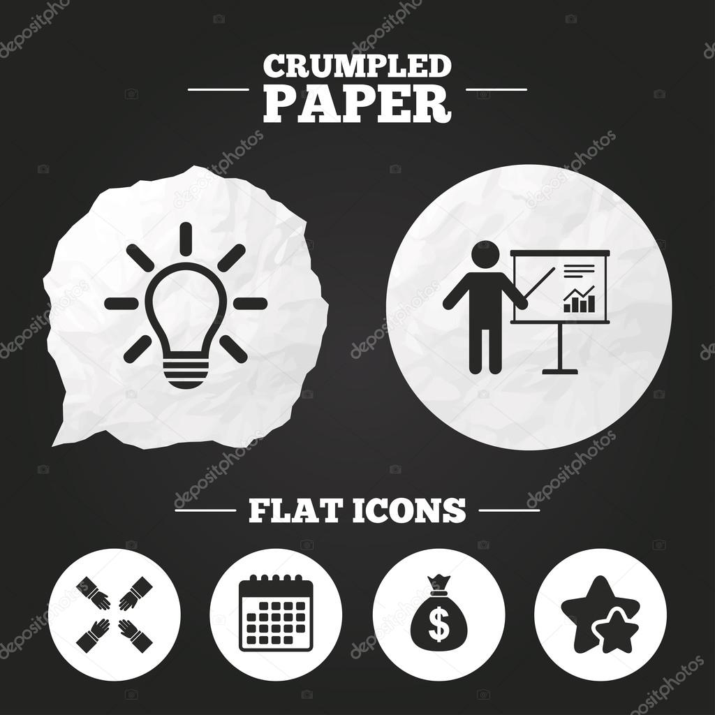 Presentation billboard. Dollar cash money. Stock Vector by ©Blankstock ...