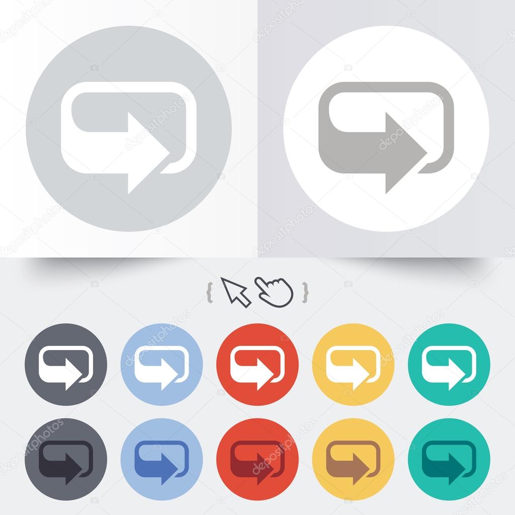 Rotation icon. Repeat symbol. Refresh sign. Stock Vector Image by ...