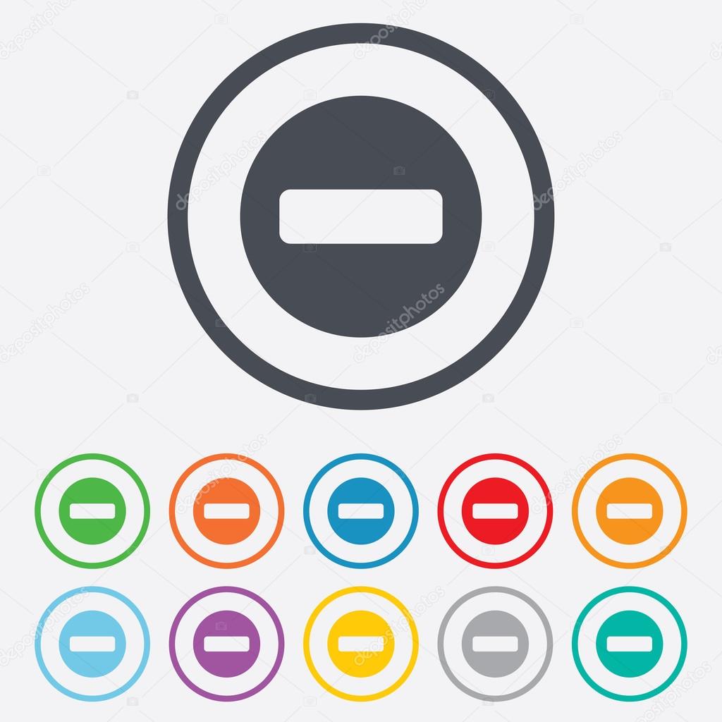 Stop sign icon. Prohibition symbol. Stock Vector by ©Blankstock 54987313