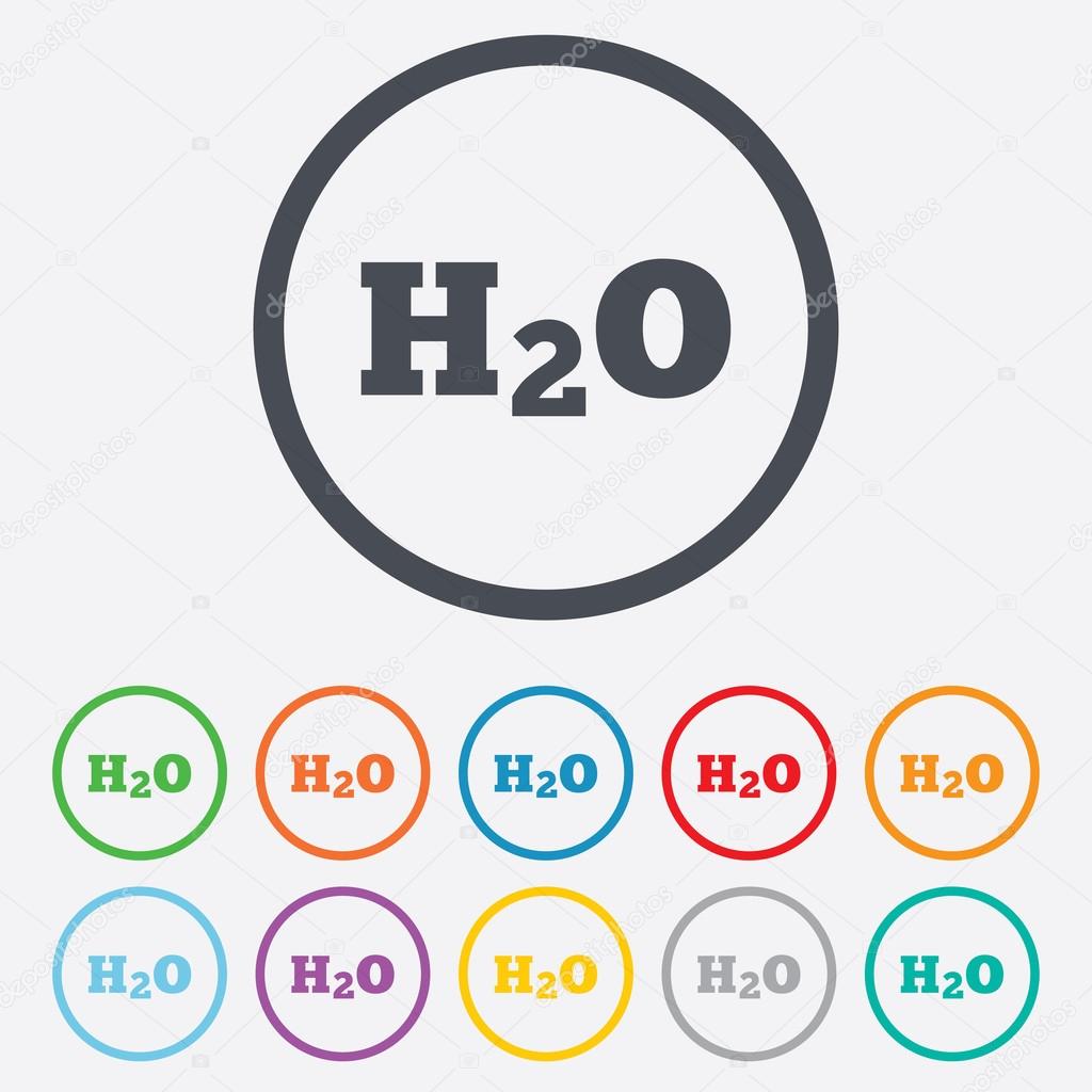 H2o Water Symbol