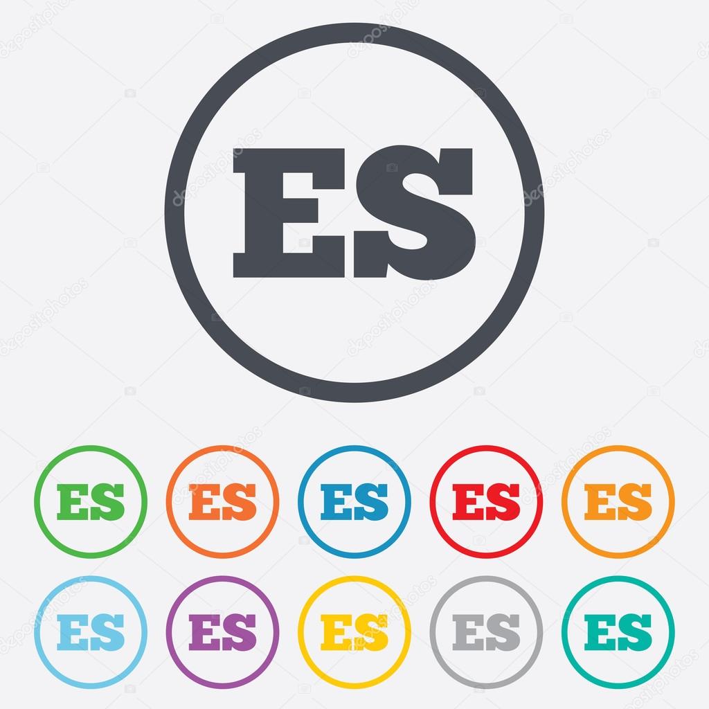 Spanish Language Icon