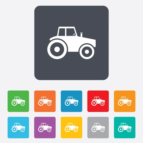 Ícones de sinal do trator imagem vetorial de Blankstock© 60073697