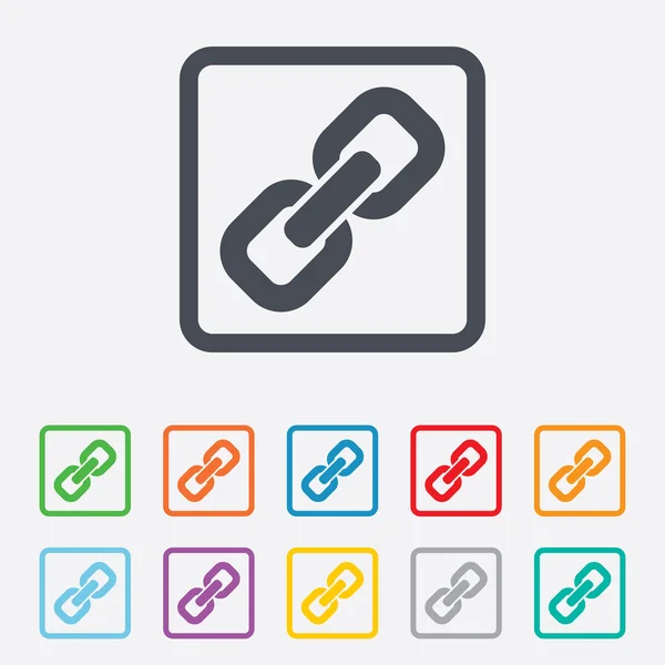 Link symbol Stock Vectors, Royalty Free Link symbol Illustrations ...