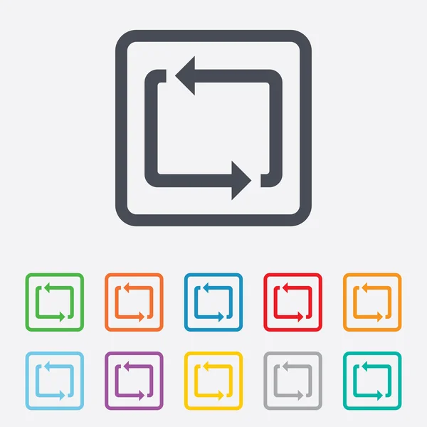 Repeat icon Vector Art Stock Images | Depositphotos