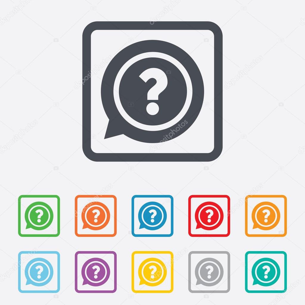 Fragezeichen-Symbol. Hilfssymbol. Stock-Vektorbild von ©Blankstock 56657853