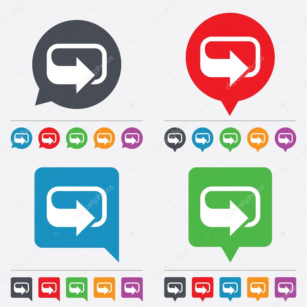 Icono de rotación. Repite el símbolo. Actualizar signo . Vector de ...