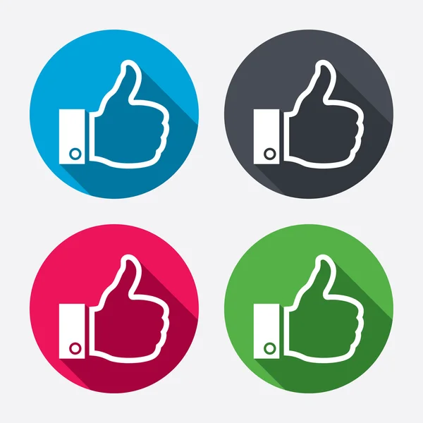 Like sign icon. — Stock Vector © Blankstock #112424106