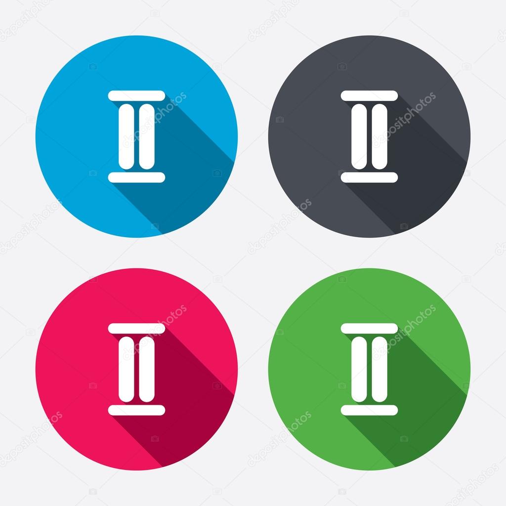 Roman numeral two icons Stock Vector by ©Blankstock 60072629