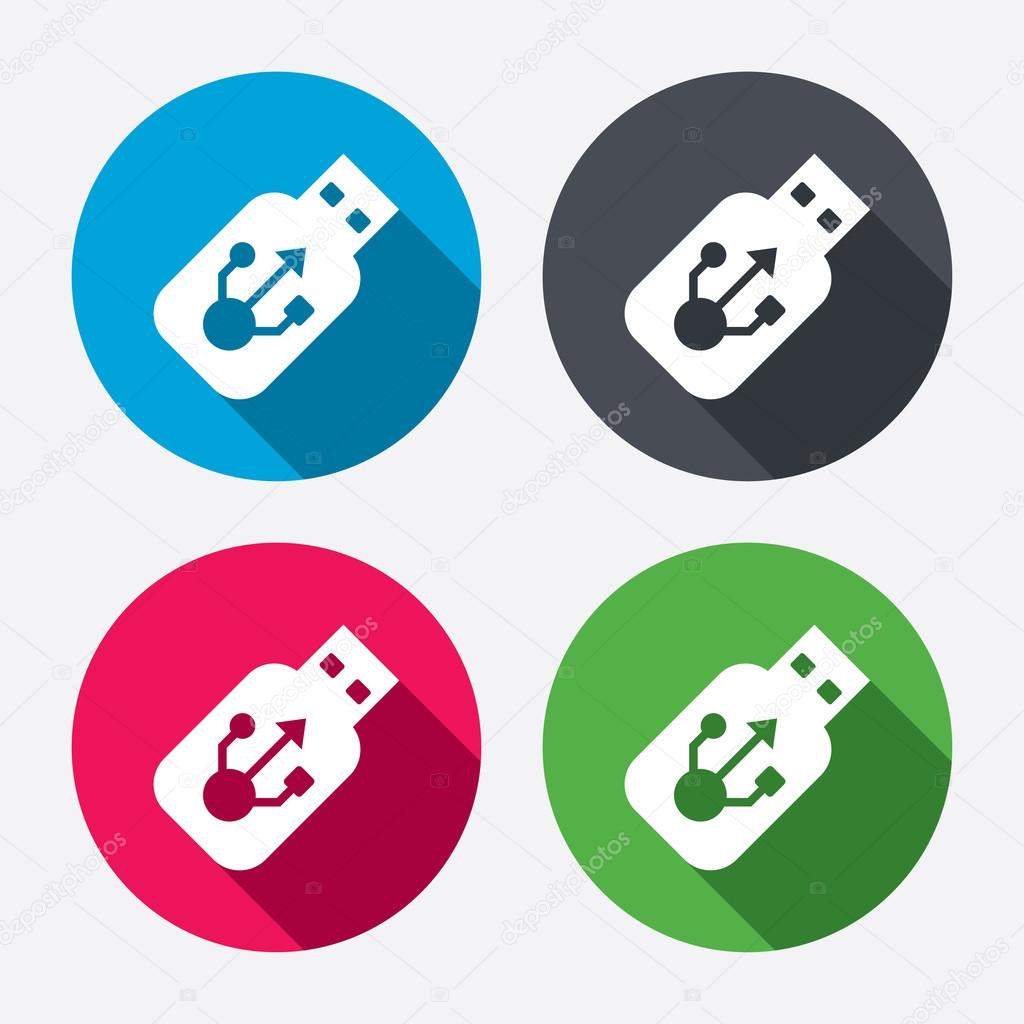 Usb iconos de signo Vector de stock #60074515 de ©Blankstock Usb iconos de signo Vector de stock #60074515 de ©Blankstock