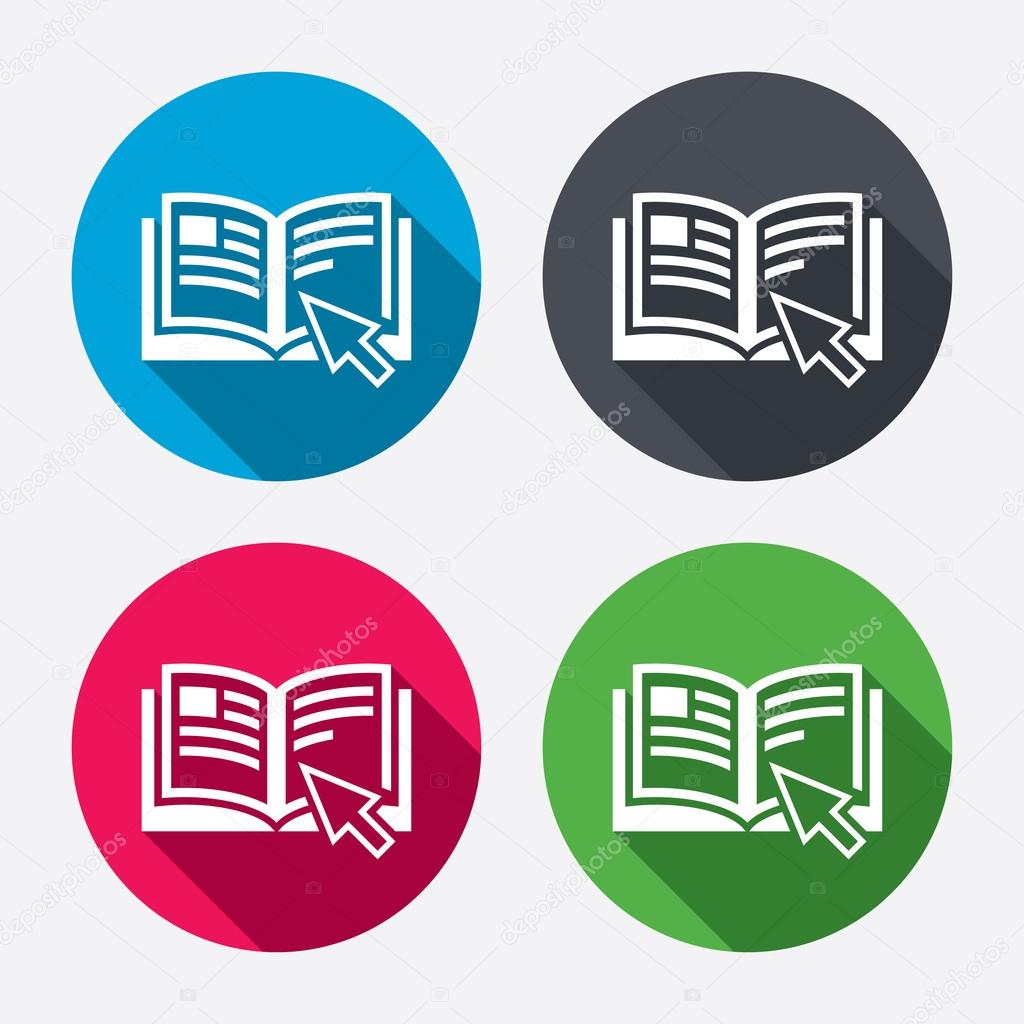 Book Buttons Icons