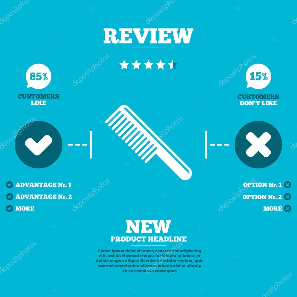 Comb hair sign Stock Vector Image by ©Blankstock #61625613