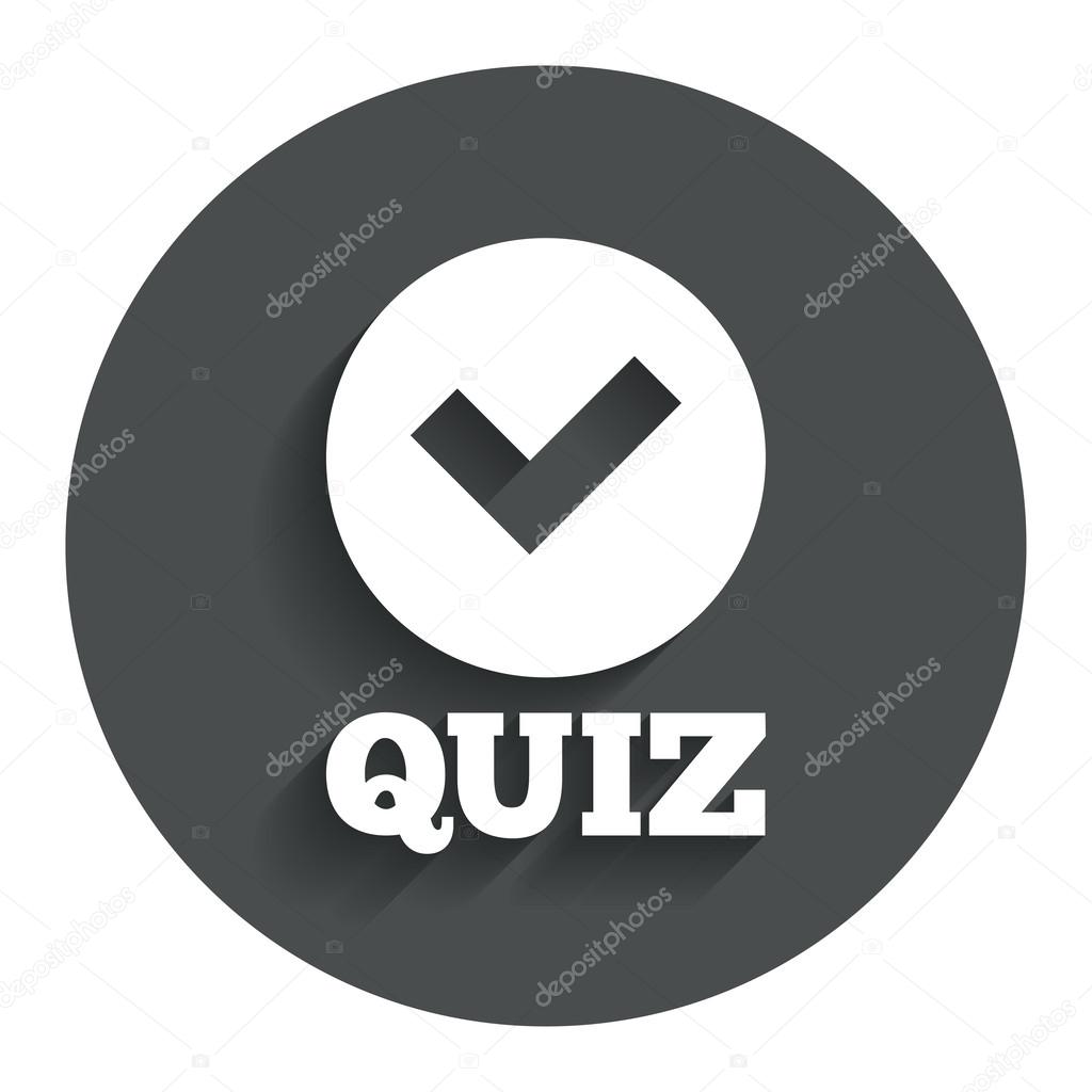 Quiz Icon Flat