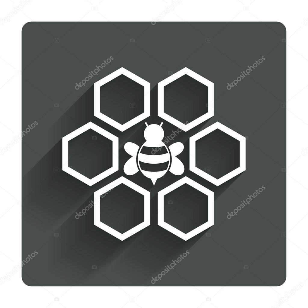 Honeycomb sign Stock Vector Image by ©Blankstock #62324795