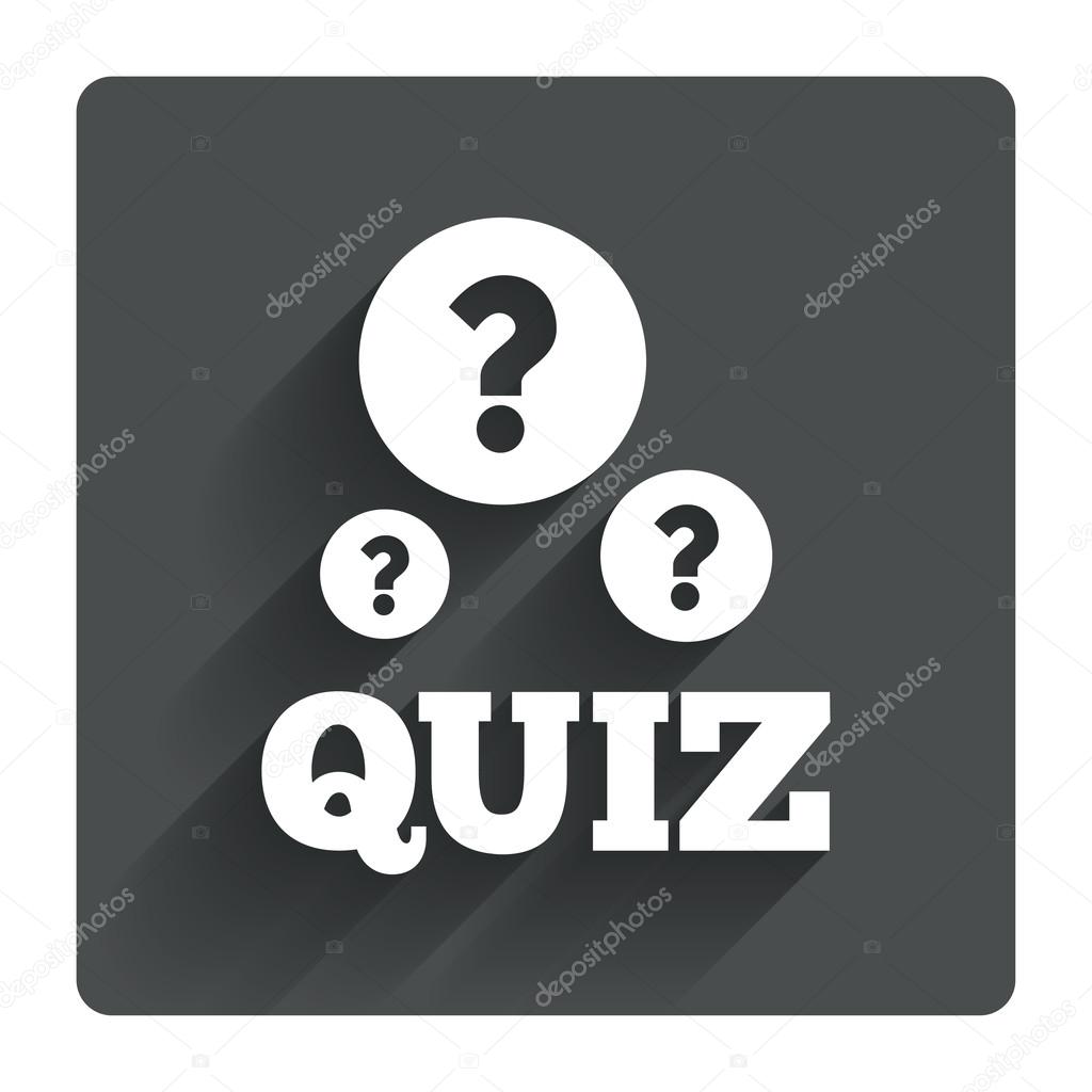 Quiz icon. Stock Vector by ©Blankstock 62324897
