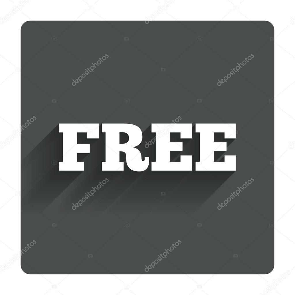 Free sign Stock Vector by ©Blankstock 62325323
