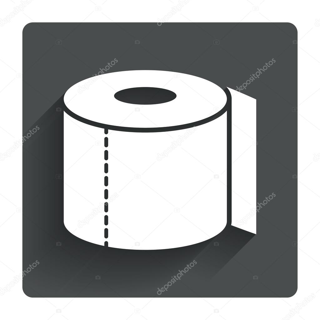 Toilet paper sign Stock Vector by ©Blankstock 62325533