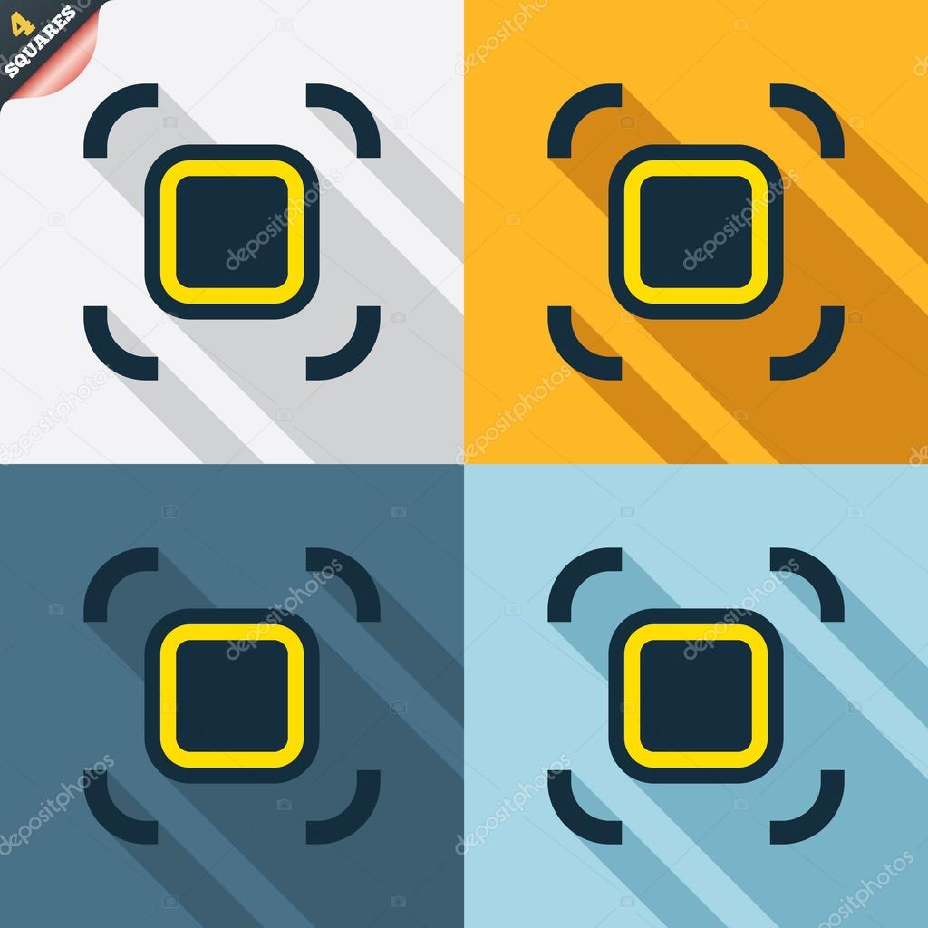 Autofocus zone signs Stock Vector Image by ©Blankstock #62869159