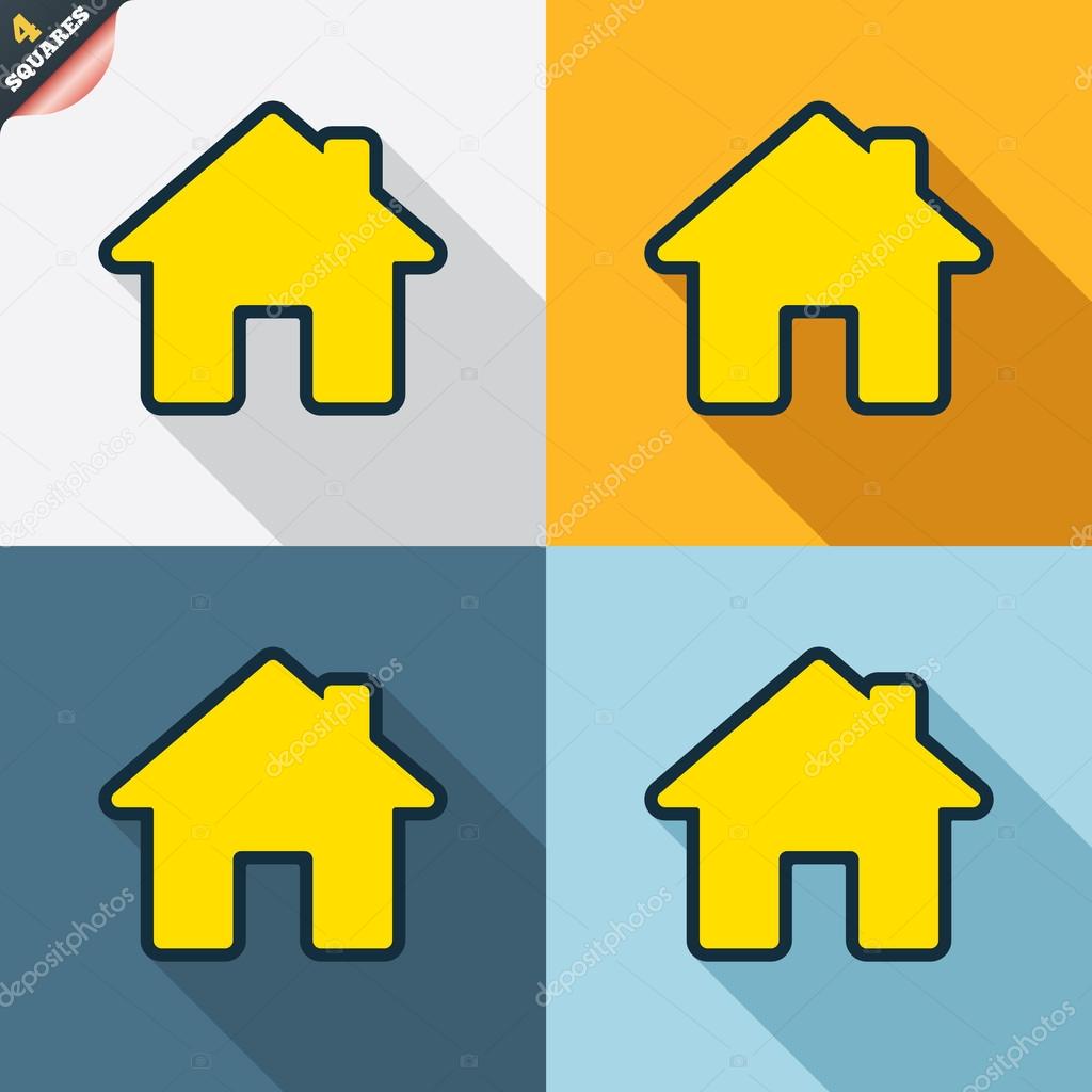 Inicio iconos signo Vector de stock #62869261 de ©Blankstock