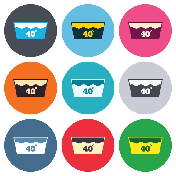 Cuarenta grados imágenes de stock de arte vectorial | Depositphotos