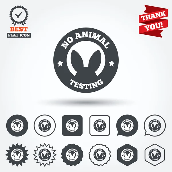 No animals testing signs Stock Vector Image by ©Blankstock #63892647