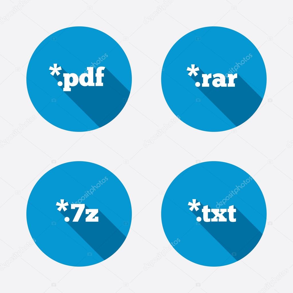 File extensions symbols. Stock Vector Image by ©Blankstock #67323537