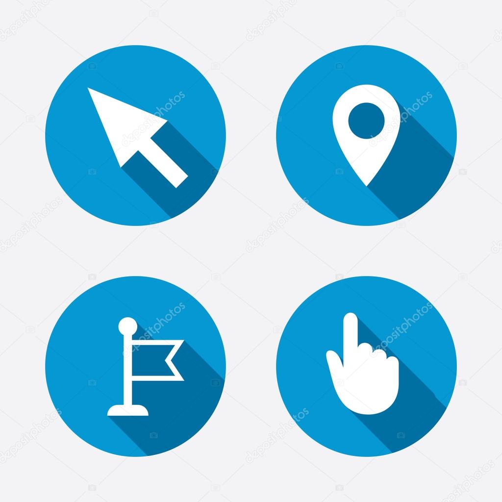 Mouse cursor icons Stock Vector by ©Blankstock 70812999