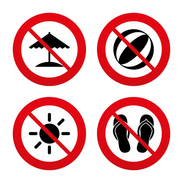 No, Ban or Stop signs. Stock Vector Image by ©Blankstock #73036387