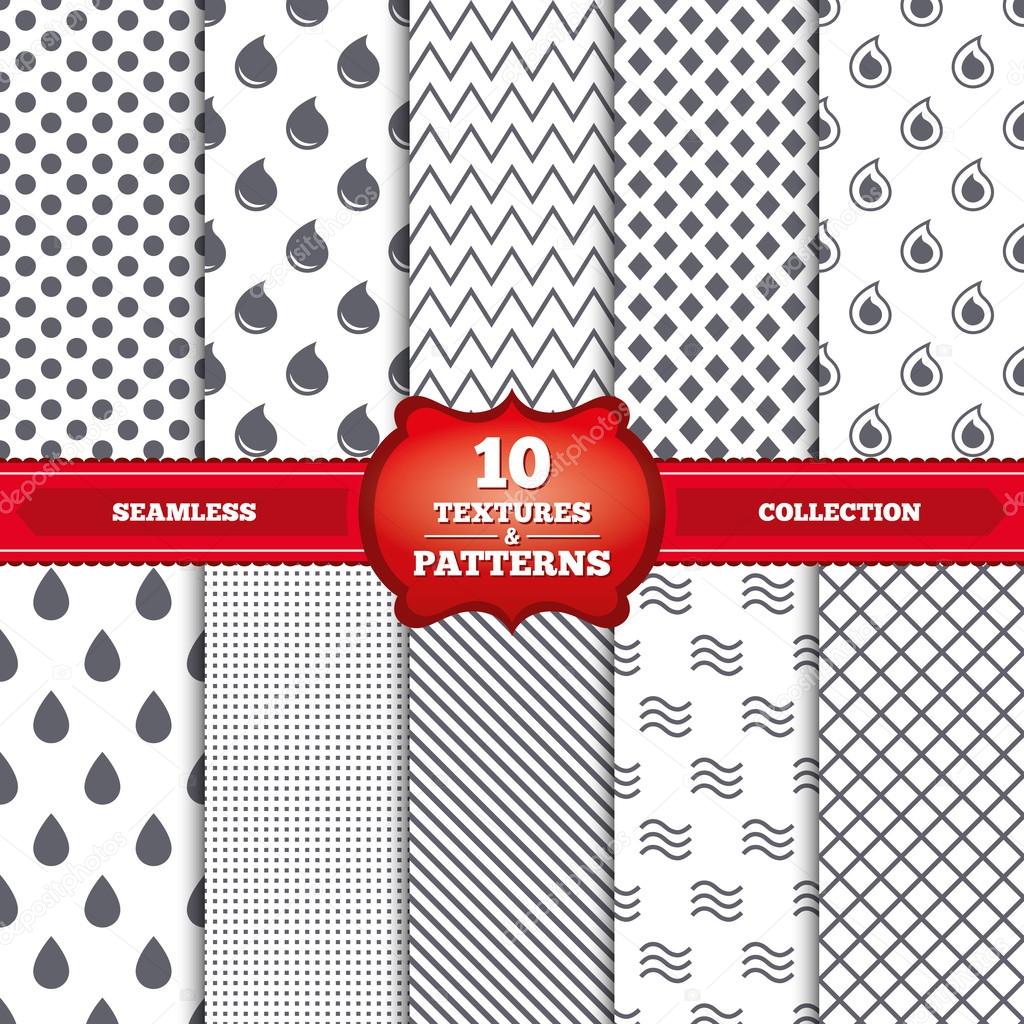 Repeatable patterns and textures. Stock Vector by ©Blankstock #72603841