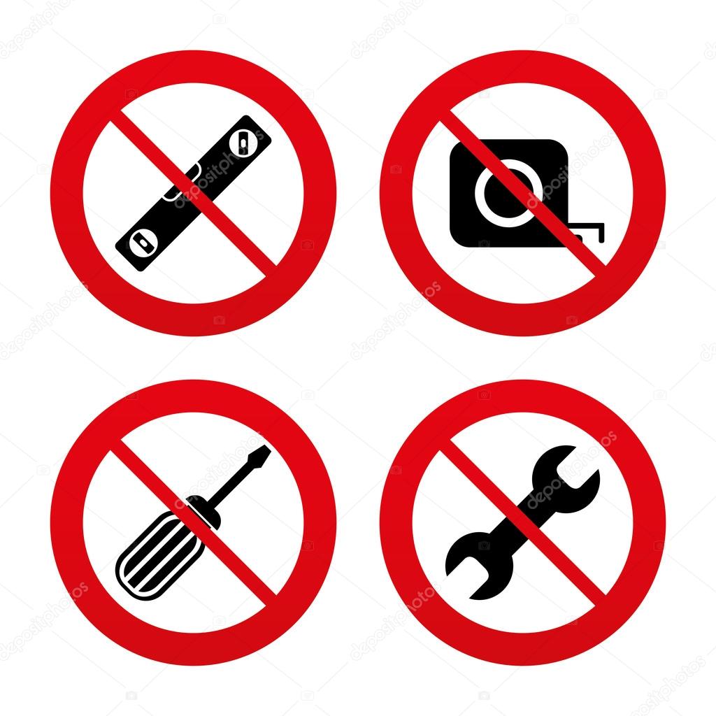 No, Ban or Stop signs. Stock Vector Image by ©Blankstock #73559261