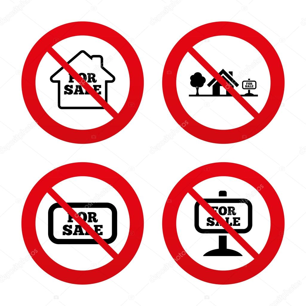 For sale icons. Stock Vector Image by ©Blankstock #74215551