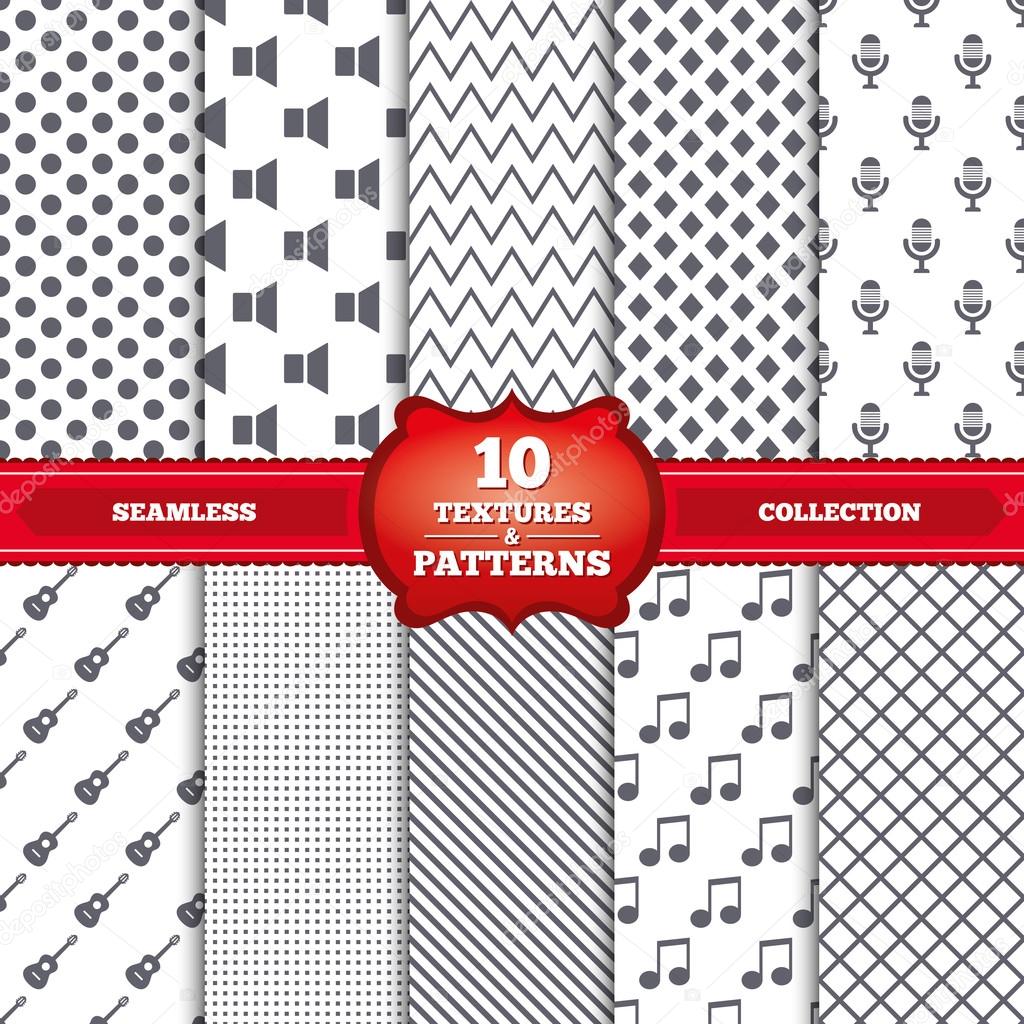 Musical elements icons Stock Vector Image by ©Blankstock #74847793