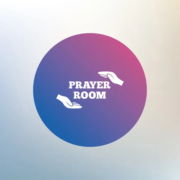 Prayer room sign Stock Vector by ©Blankstock 62324821