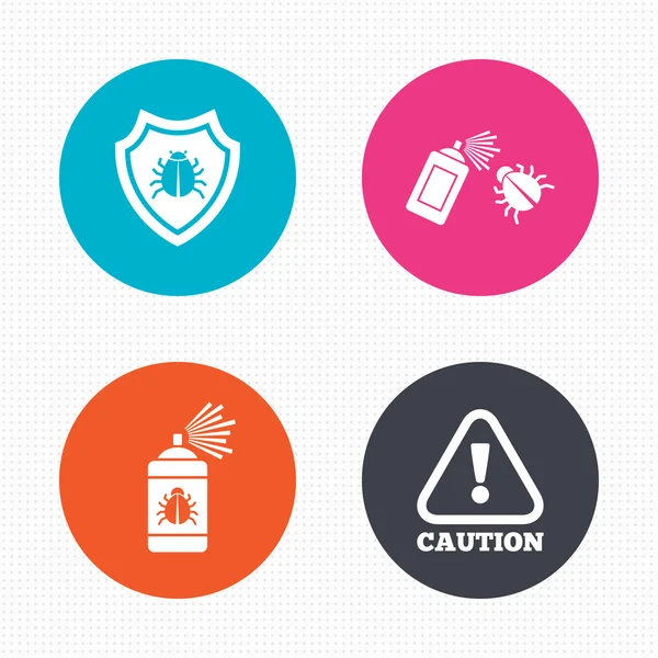 Bug disinfection signs. Stock Vector Image by ©Blankstock #75652931