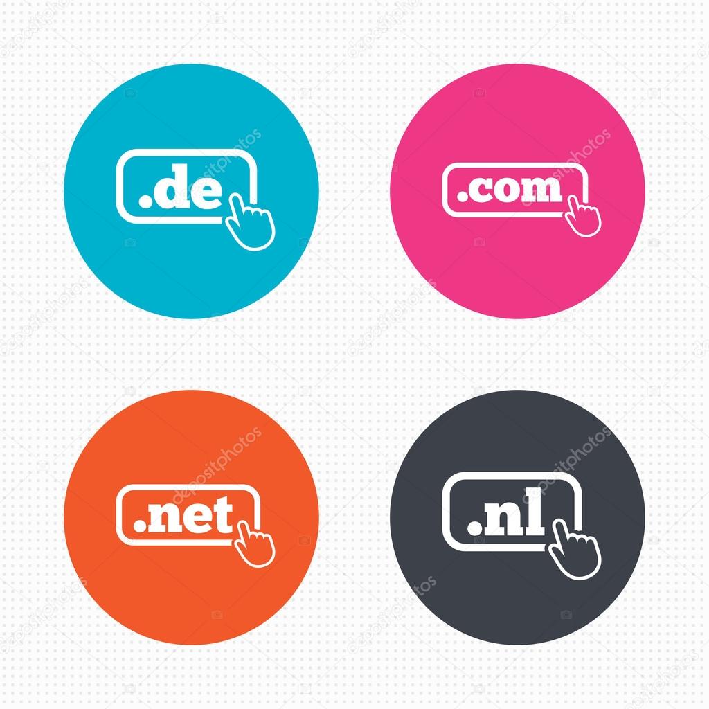 Top-level domains signs. Stock Vector Image by ©Blankstock #78745268
