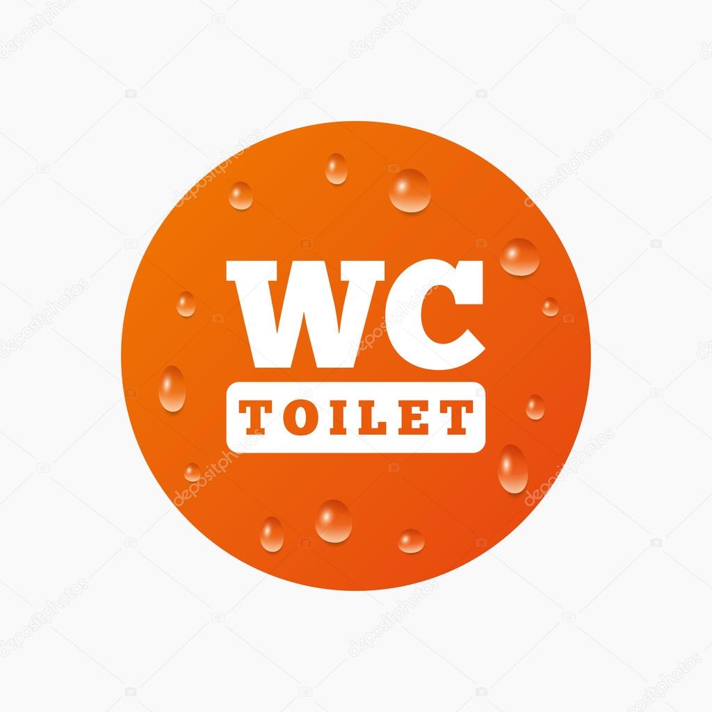 WC Toilet sign icon. Stock Vector by ©Blankstock 78750766