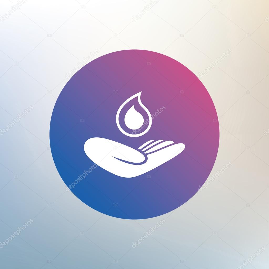 Save Water Sign Stock Vector By ©blankstock 79026250