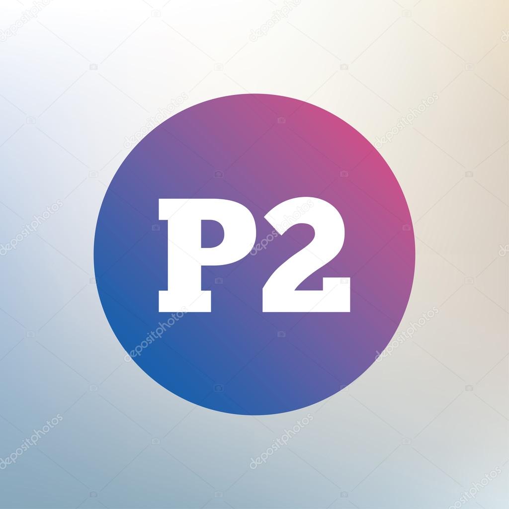 Aparcamiento icono del segundo piso . Vector de stock por ©Blankstock ...