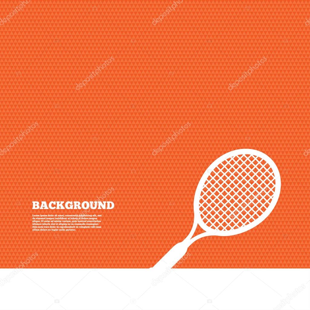 Tennis racket background Stock Vector by ©Blankstock 79722740