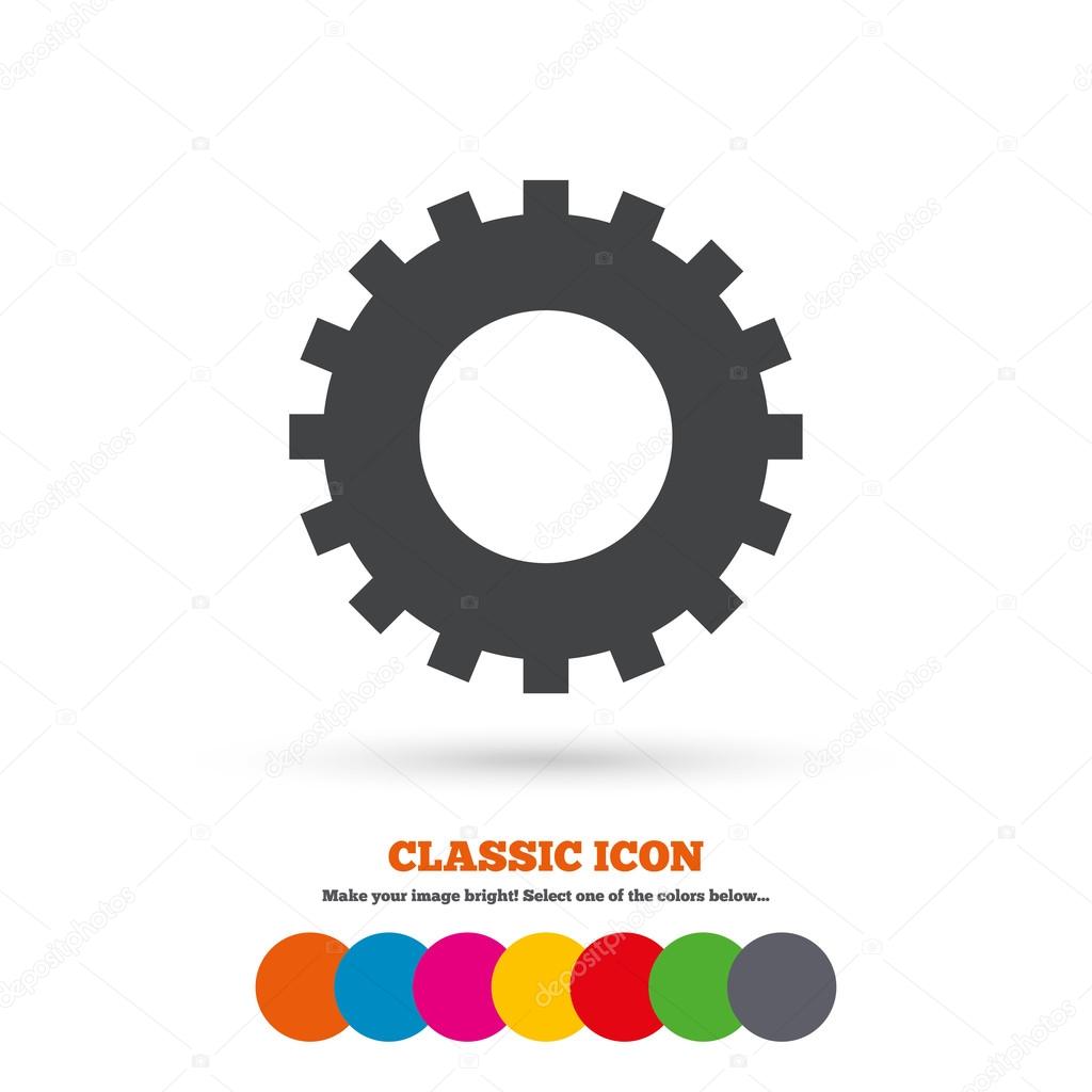Cog, settings, gear icon. Stock Vector Image by ©Blankstock #80517360
