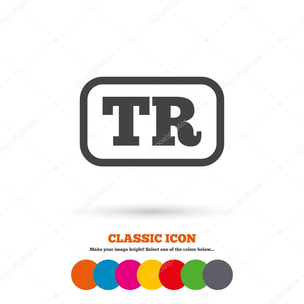 Turkish language, TR icon Stock Vector Image by ©Blankstock #81040104