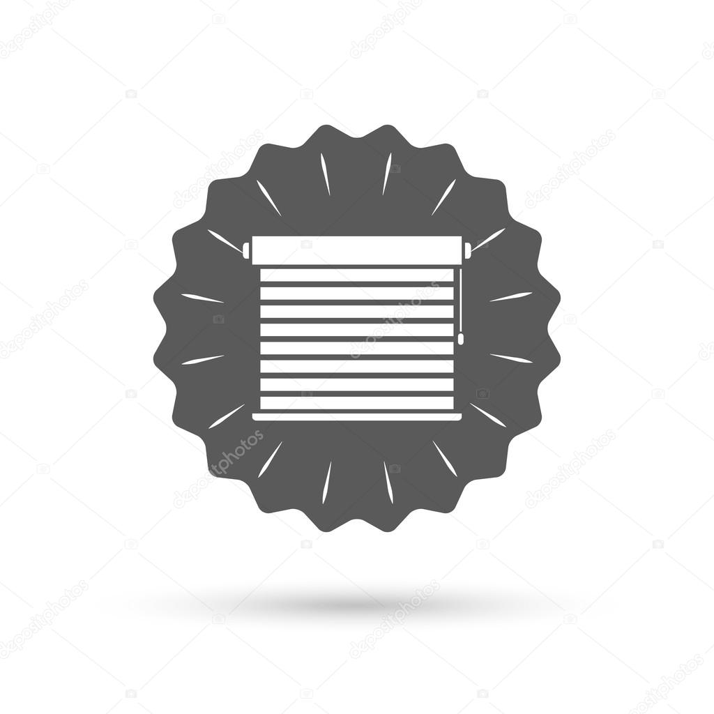Louvers sign icon. Stock Vector by ©Blankstock 82911832