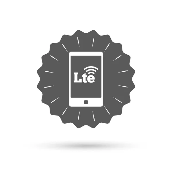 4G LTE sign. Long-Term evolution symbol. Stock Vector by ©Blankstock ...