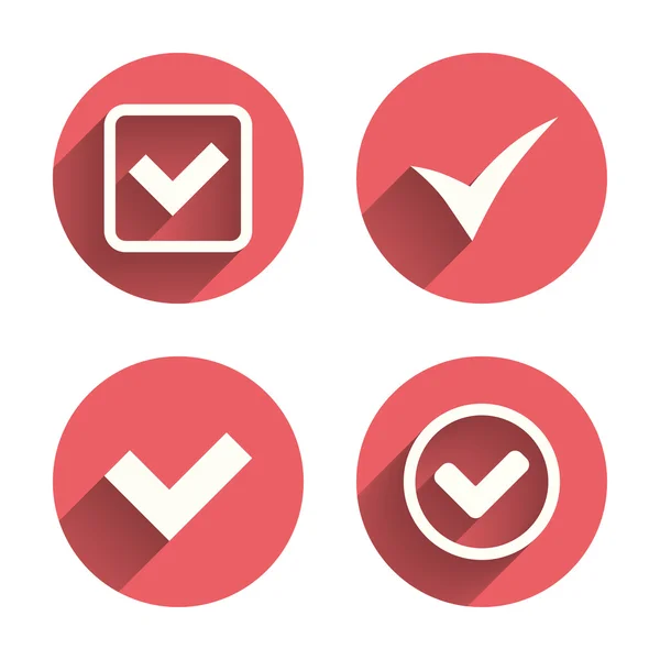 Check signs. Checkbox confirm icons. Stock Vector Image by ©Blankstock ...