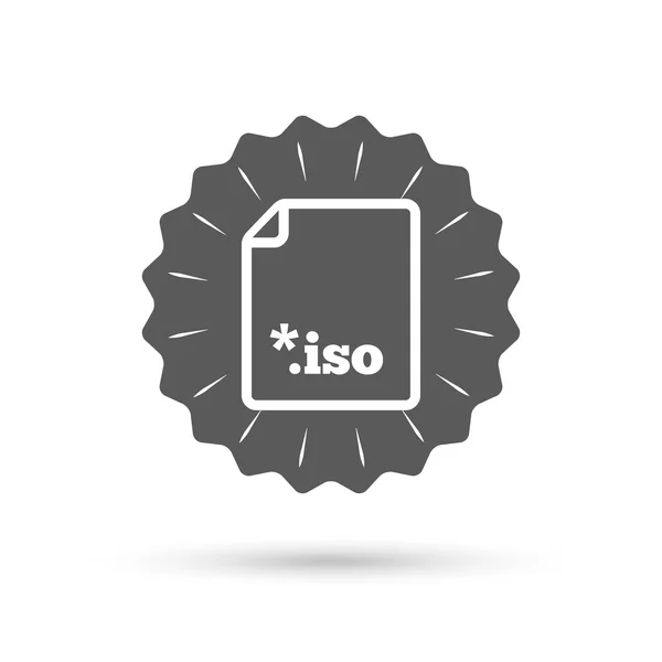 File ISO icon. Download virtual drive file. Stock Vector by ©Blankstock ...