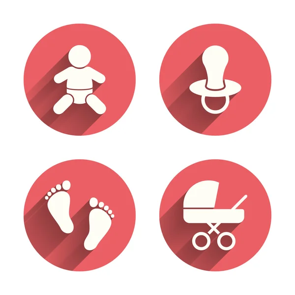 Baby infants icons. Stock Vector Image by ©Blankstock #69951627